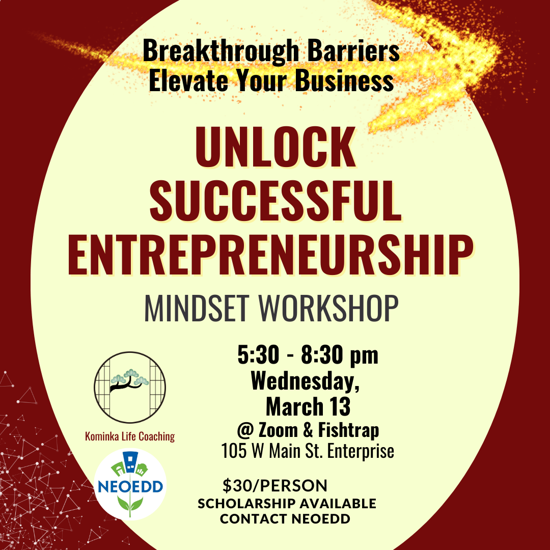 Successful Entrepreneurship Mindset - Northeast Oregon Economic ...